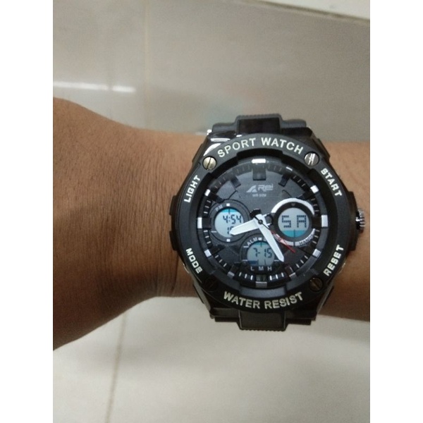 Jual JAM TANGAN REI DIGITAL ANALOG KAWALI | JAM TANGAN PRIA REI DUAL ...