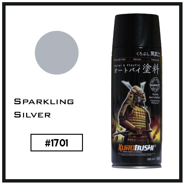 Jual Samurai Paint Metallic Sparkling Silver 1701 Metallic Silver #1701 ...