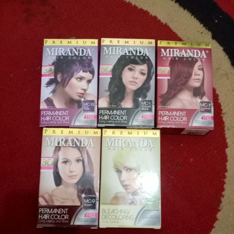 Jual Semir Rambut Miranda Hair Color 30 ml | Shopee Indonesia