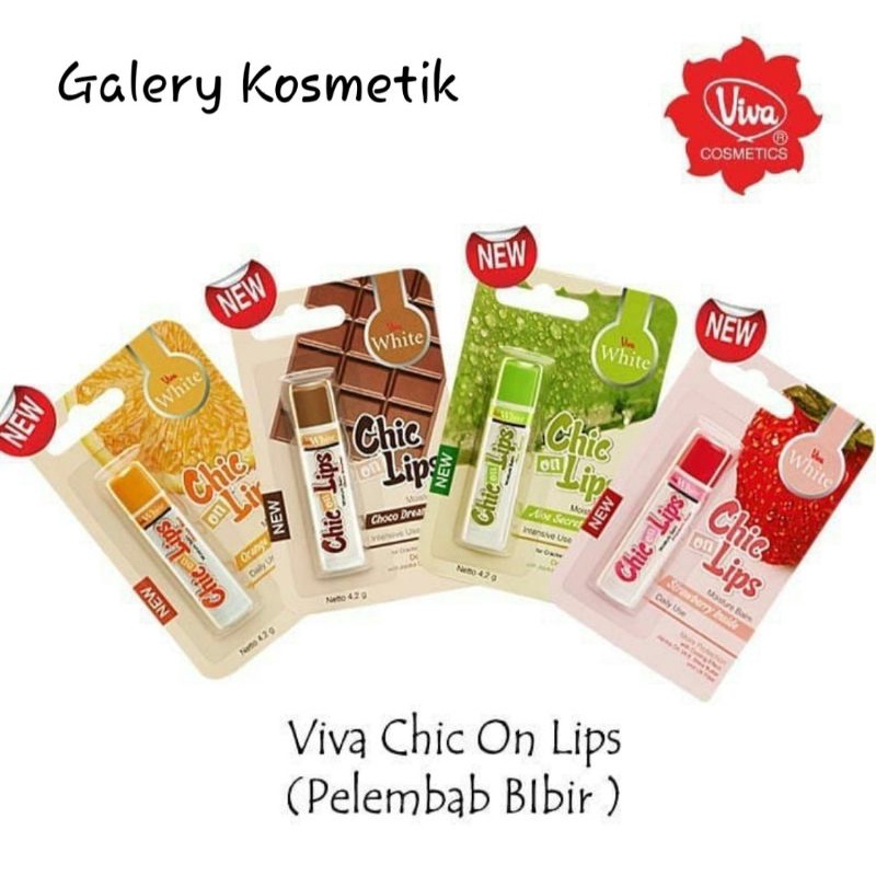 Jual viva chic on lips / lip balm viva | Shopee Indonesia