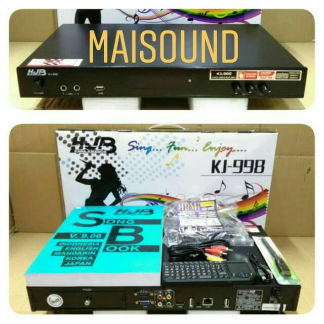 Jual DVD Player Karaoke KJB KJ 998 KJ998 2TB Support Android smartphone ...