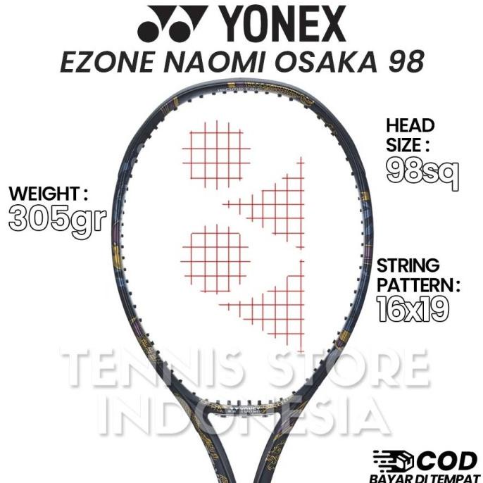 Jual RAKET TENIS YONEX EZONE NAOMI OSAKA 98 / 100 / 100 L / 100 SL GOLD GRGB524152 | Shopee ...