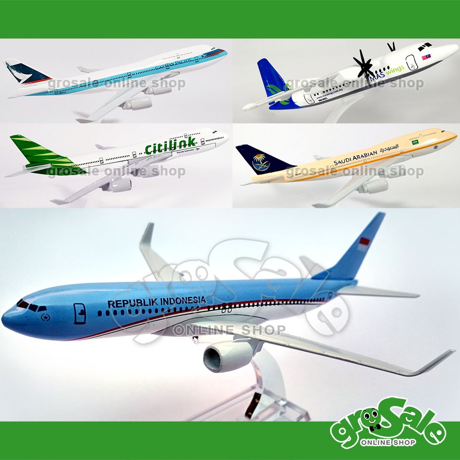 Jual DIECAST PESAWAT TERBANG MINIATUR AIRCRAFT MODEL AIRPLANE REPLIKA ...