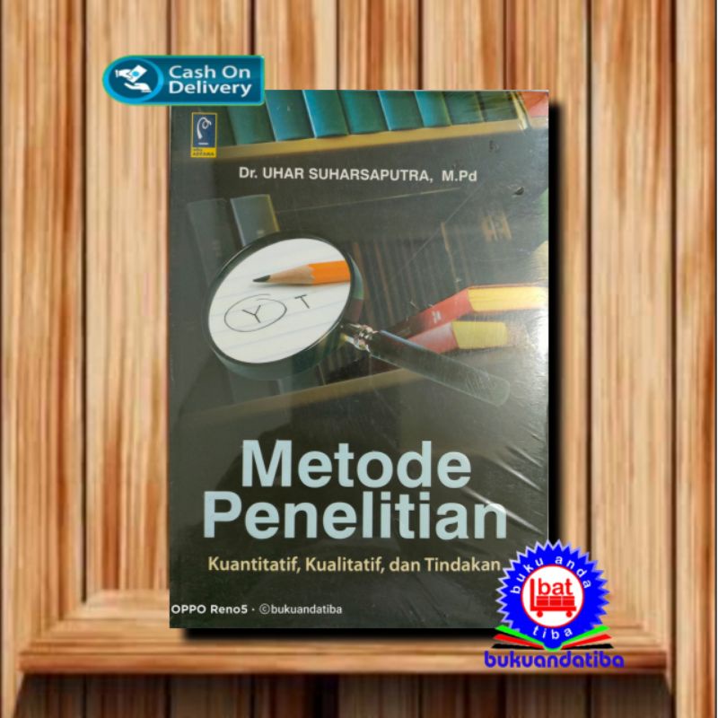 Jual BUKU ORIGINAL - METODE PENELITIAN KUANTITATIF, KUALITATIF - UHAR ...