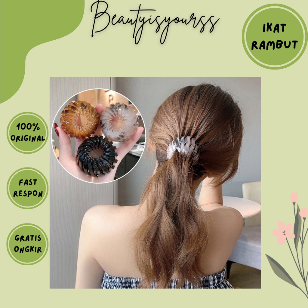 Jual JEPIT Adjust Jepit Konde Korea Aksesoris Rambut Kuncit Kuncir Lucu ...