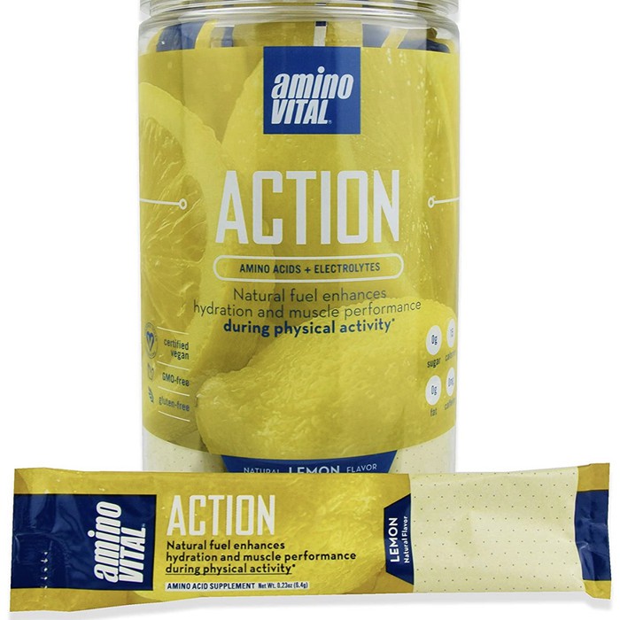 Jual Amino Vital Action SACHET BCAA Hydration Electrolytes Lemon ...
