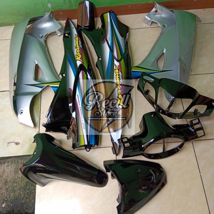 Jual Full body Alus Honda Karisma 125D hitam silver | Shopee Indonesia