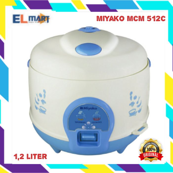 Jual MIYAKO magic com 3in1 1,2L MCM 512C / 512 C / MCM512C + tongolan ...
