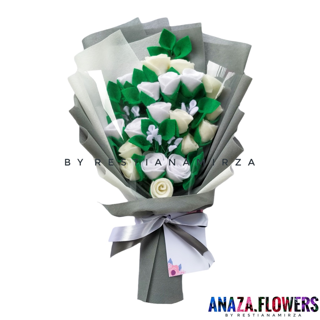 Jual Buket Bunga 20 Tangkai Mawar Kado Wisuda Ulang Tahun Anniversary ...