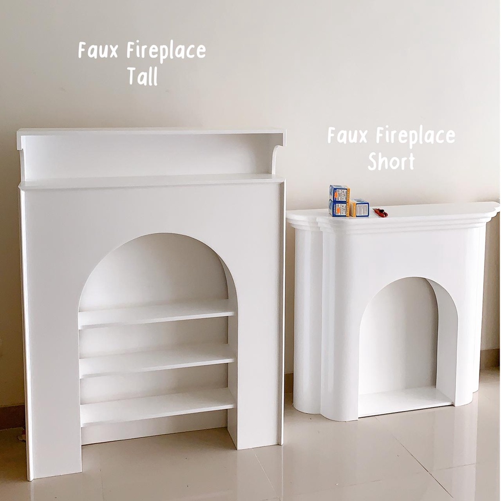 Jual Faux Fireplace / Rak Perapian / Dekor Rak Korea Korean Homedecor ...