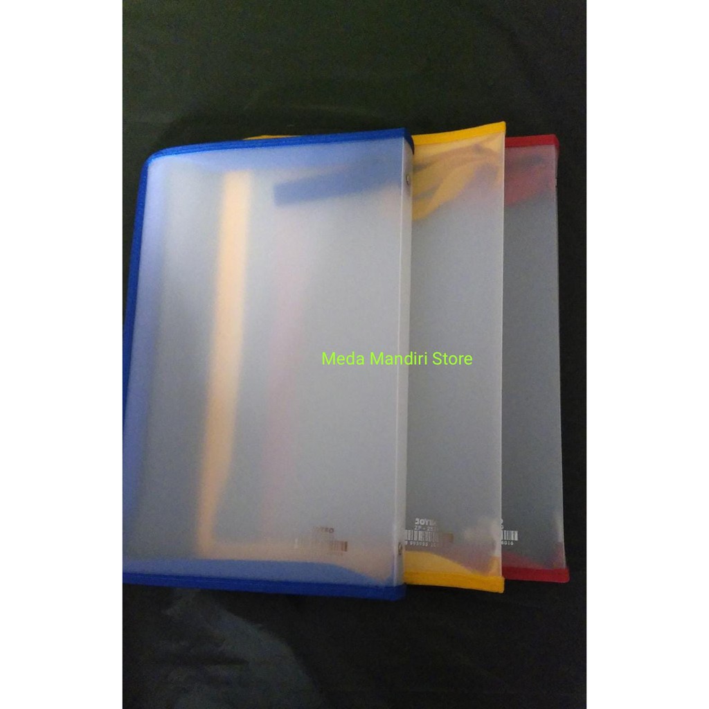 Jual Zipper File Map Plastik Resleting Joyko ZF-2539 Uk. Folio/F4 ...