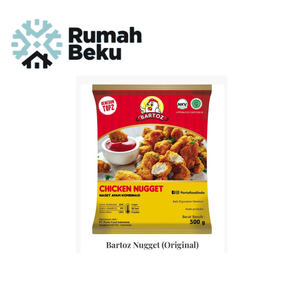 Jual BARTOZ CHICKEN NUGGET | Shopee Indonesia