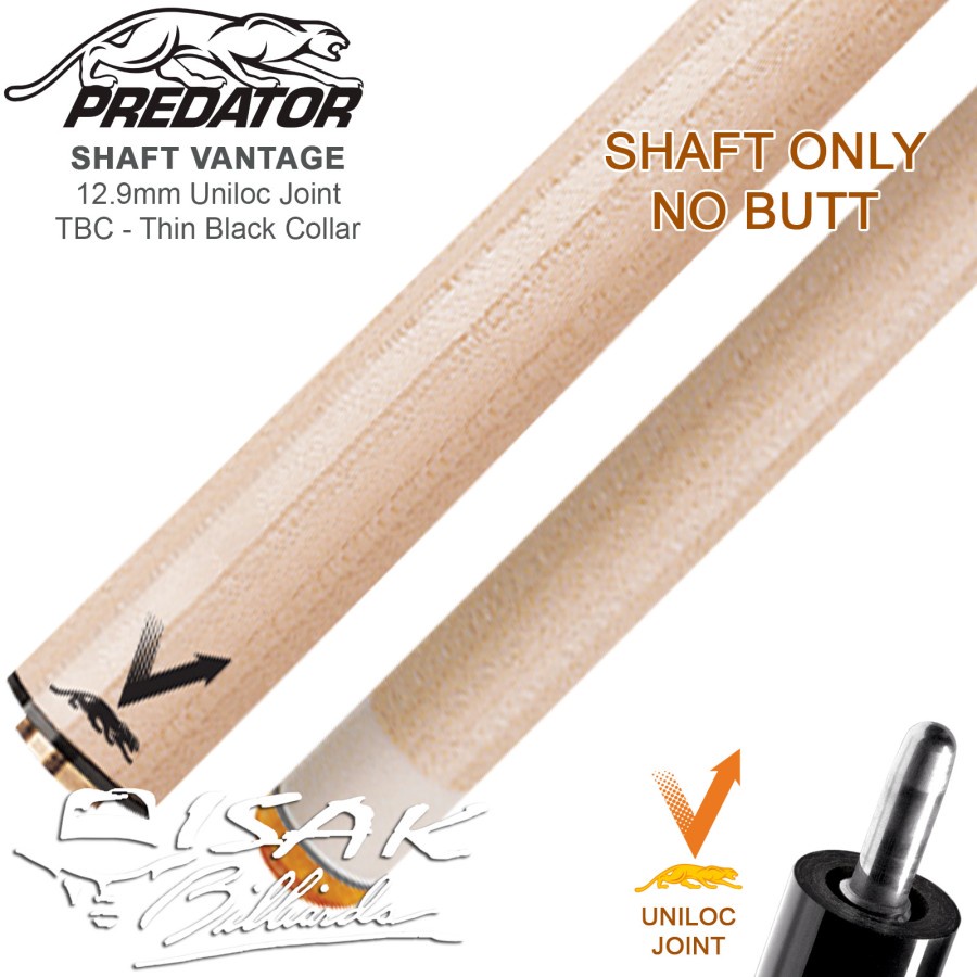 Jual Shaft Predator Vantage Uniloc 12.9mm | TBC Low Deflection Billiard ...
