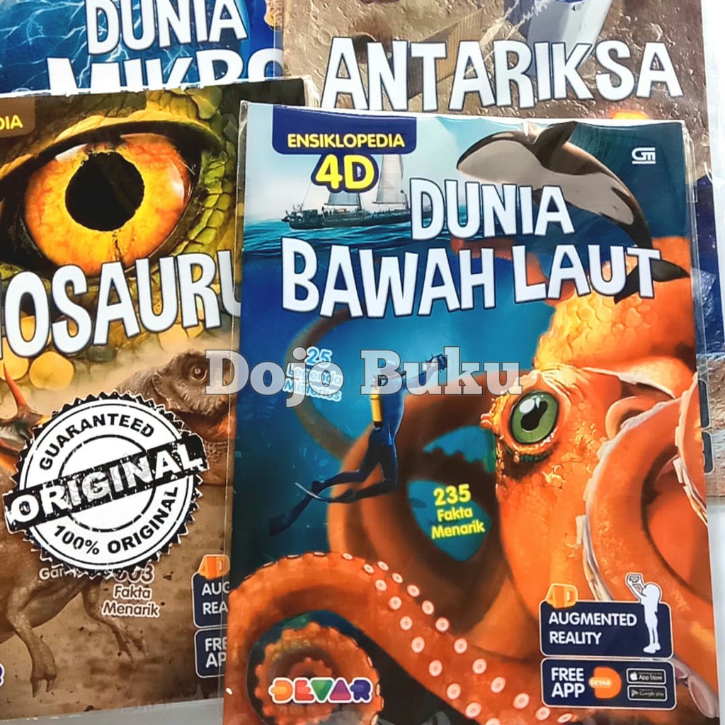 Jual Ensiklopedia 4D: Dunia Bawah Laut by Devar Entertainment | Shopee ...