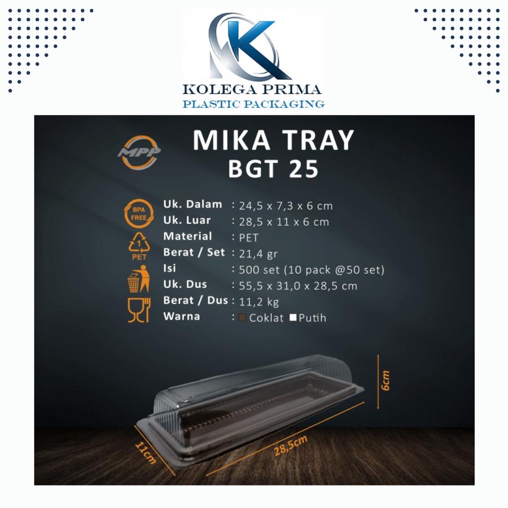 Jual MIKA BOLU GULUNG 25CM/ BGT 25/ MIKA BOLU KUKUS MURAH ISI 50PCS ...