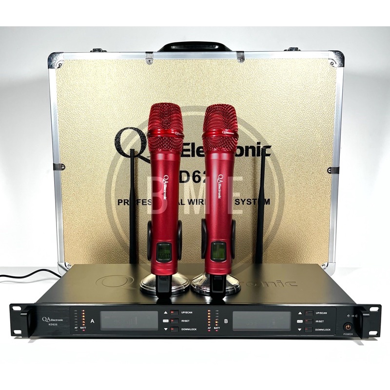 Jual Microphone Wireless QA Electronic KD 620 By RDW | Shopee Indonesia