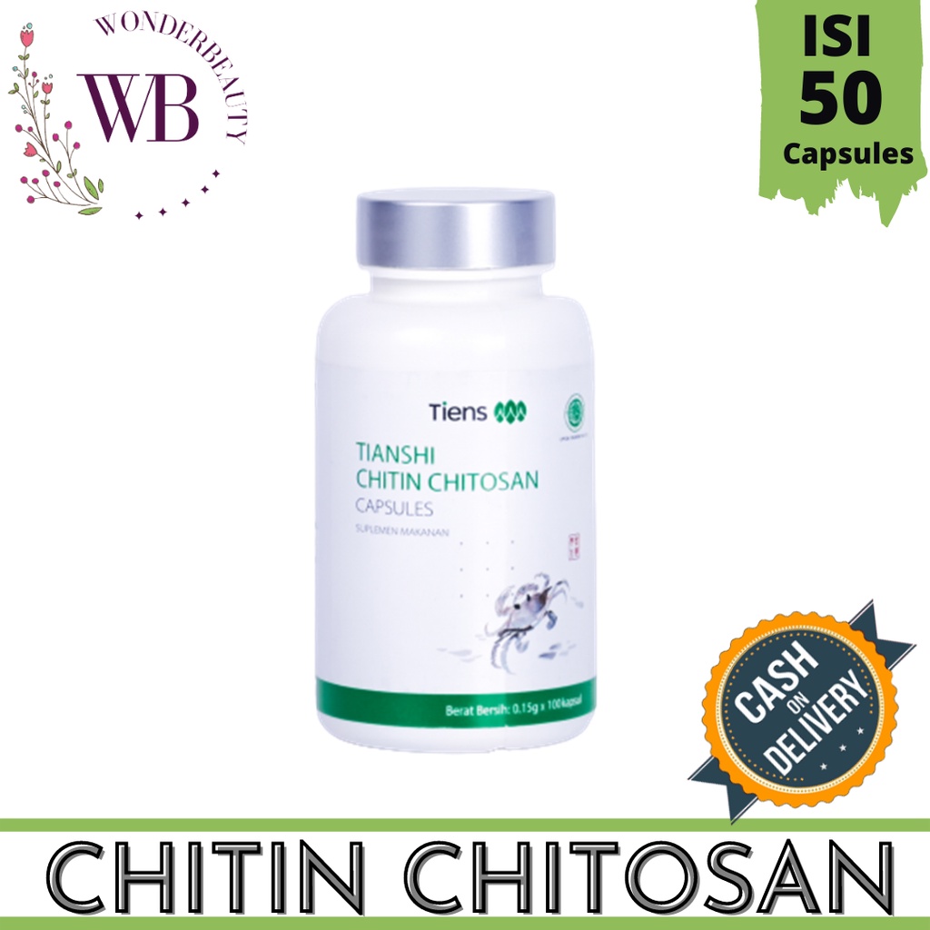 Jual Chitin Chitosan Kemasan 50 Capsule | Shopee Indonesia