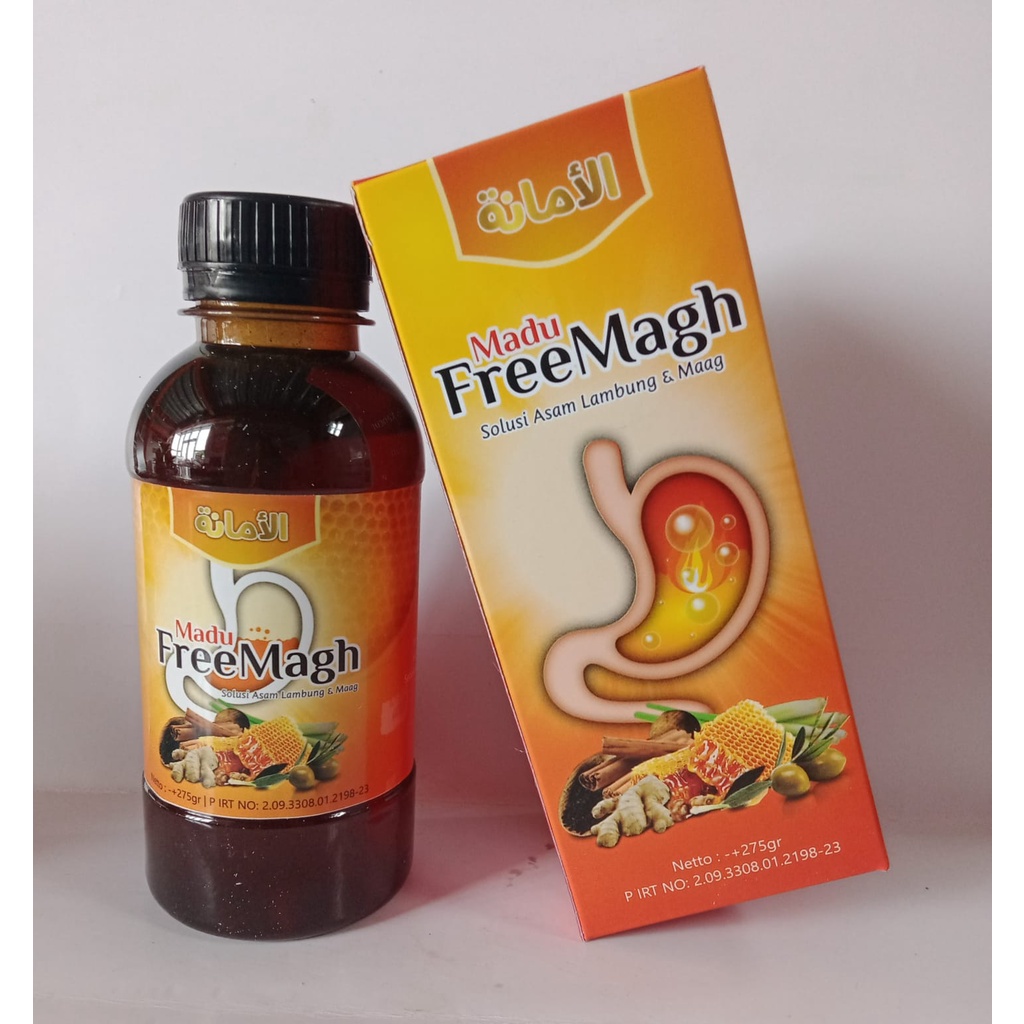 Jual Madu FREEMAGH Al Amanah | Solusi Asam Lambung dan Maag | Mengatasi ...