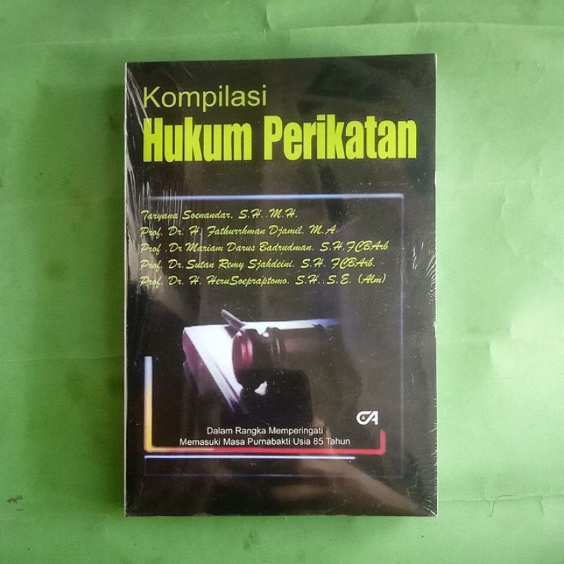 Jual KOMPILASI HUKUM PERIKATAN | Shopee Indonesia