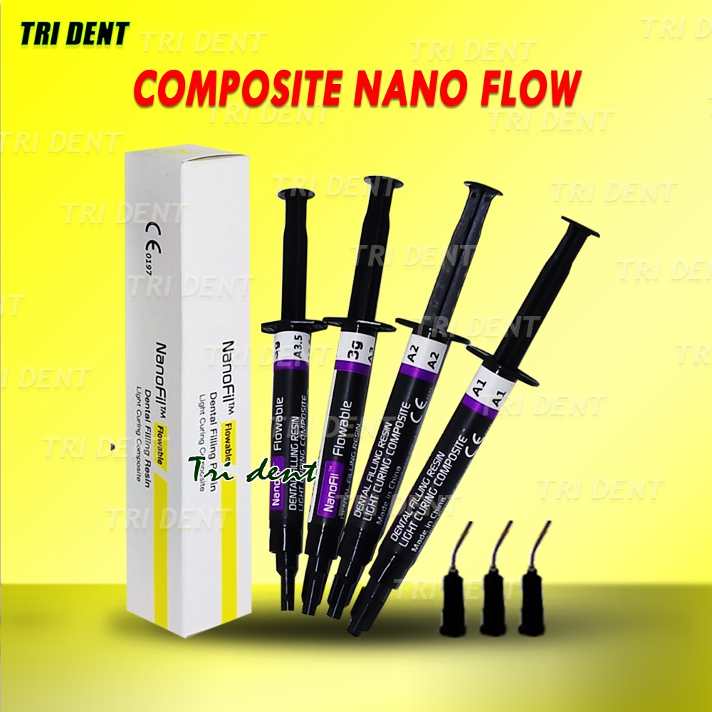 Jual Tambalan Gigi Nanofill Flow Nanohybrid Composite Komposit | Shopee ...