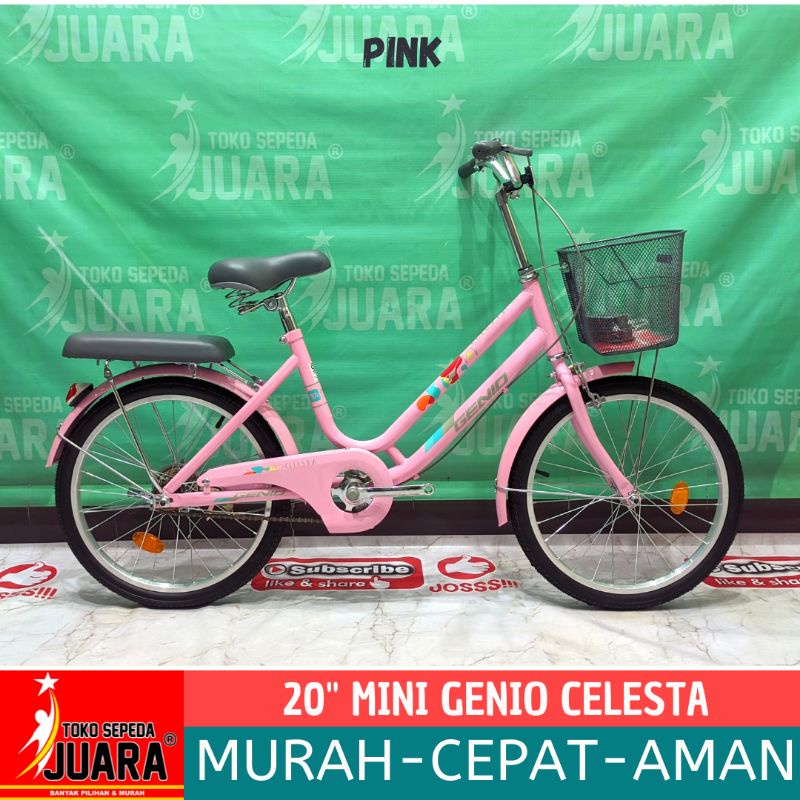 Jual SEPEDA MINI ANAK GENIO CELESTA 20 INCH | Shopee Indonesia
