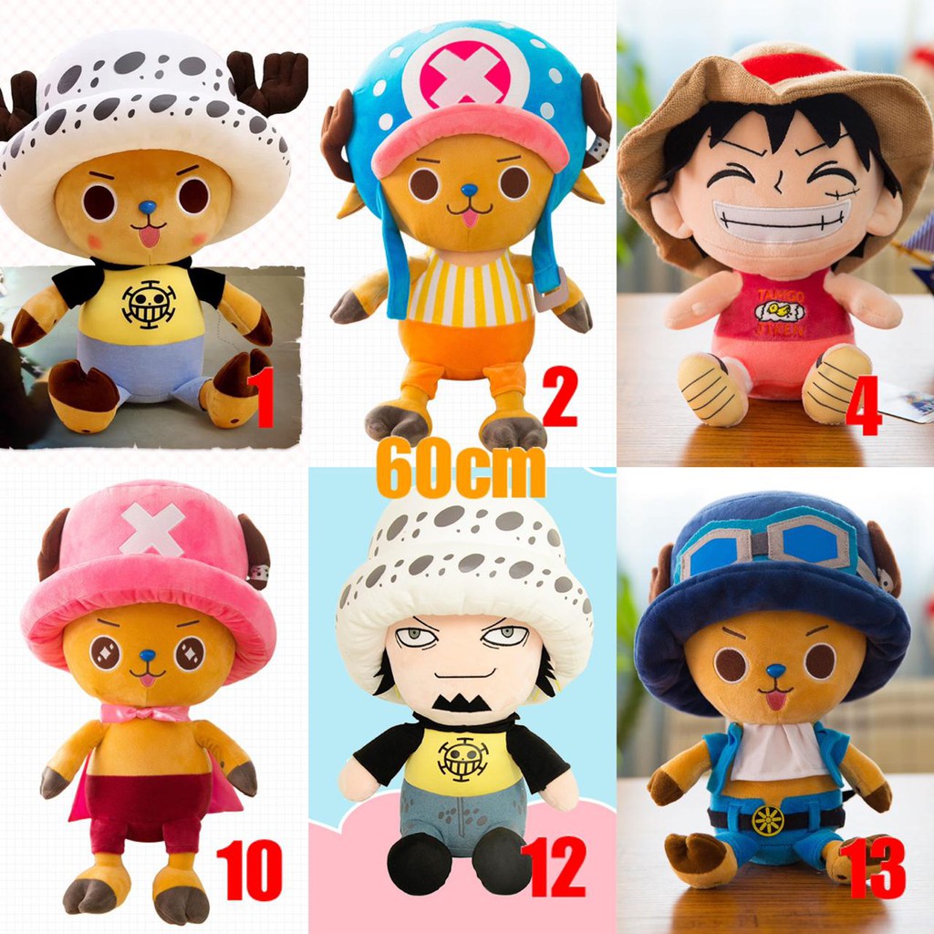 Jual Boneka One Piece Chopper original Ukuran -/+60cm | Shopee Indonesia