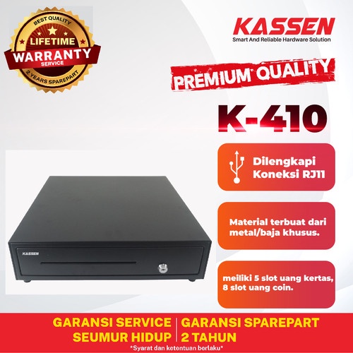 Jual JUAL KASSEN K410 LACI KASIR/CASH DRAWER/LACI UANG MK410 RJ11 5 ... Jual JUAL KASSEN K410 LACI KASIR/CASH DRAWER/LACI UANG MK410 RJ11 5 ...