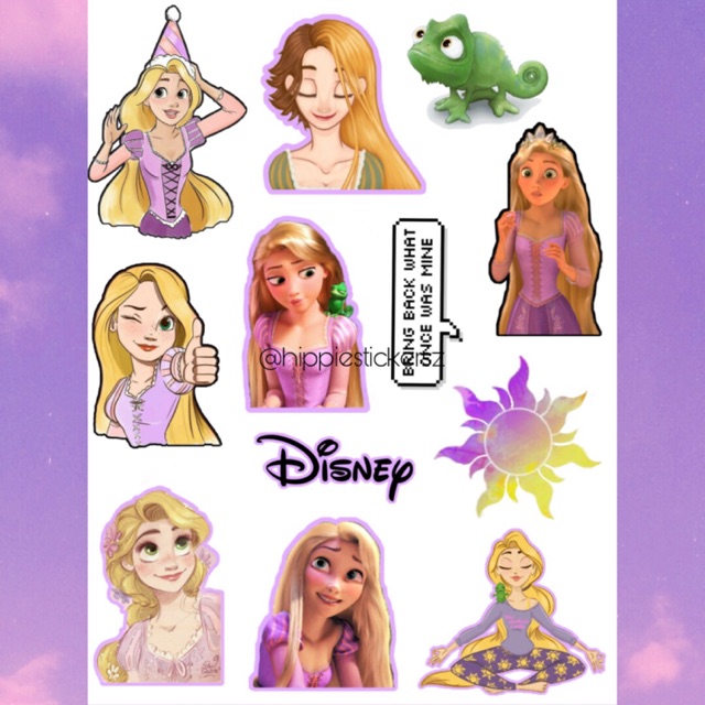 Jual Rapunzel Stickers | Shopee Indonesia