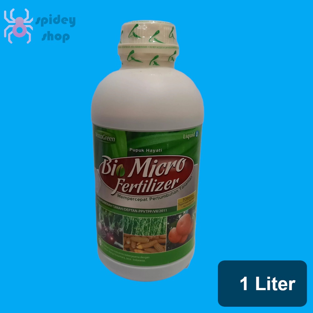 Jual BioMicro Fertilizer 1 Liter Dekomposer Tanah | Shopee Indonesia