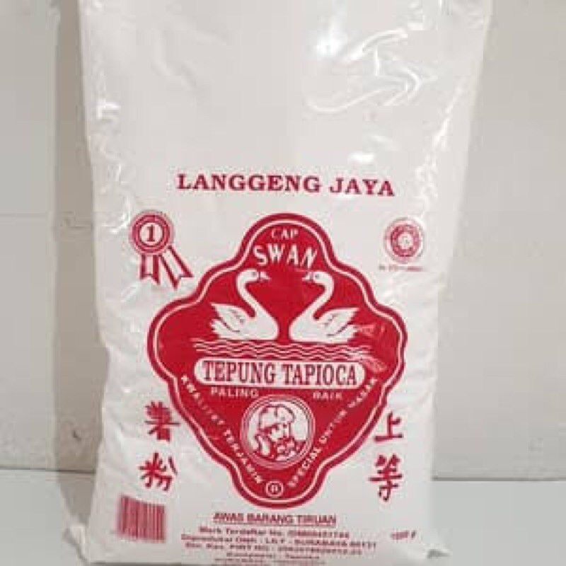 Jual TEPUNG TAPIOKA CAP SWAN 900GR | Shopee Indonesia