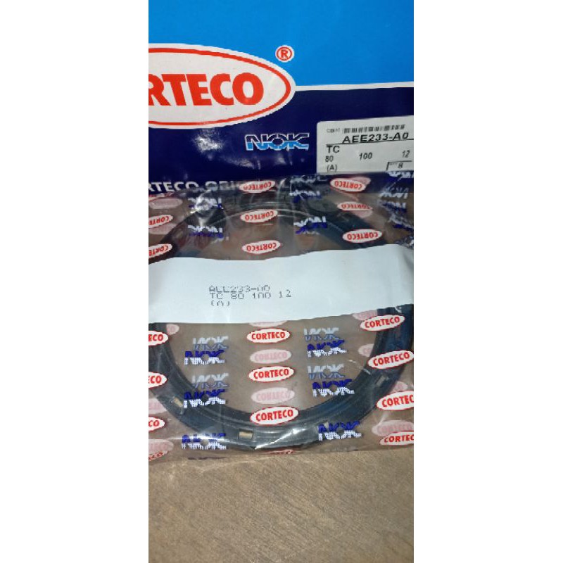 Jual oil seal TC 80 100 12 MERK NOK ASLI TC 80X100X512 | Shopee Indonesia