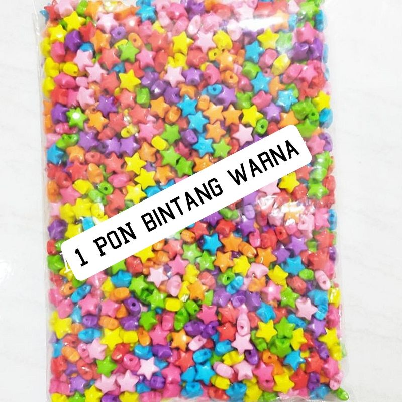 Jual 1pon Manik bintang warna - Monte bintang Perpon - Monte Manik ...