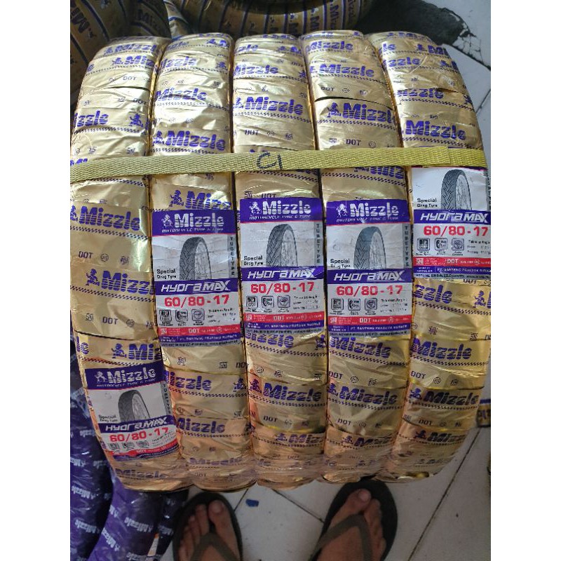 Jual ban luar mizzle 60/80-17 hydra max (racing compound) | Shopee ...