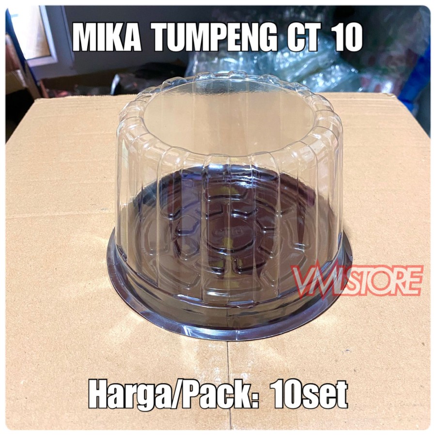 Jual MIKA TUMPENG MINI CT 10 - TRAY BOX KUE KOTAK TUMINI CT10 - ISI ...