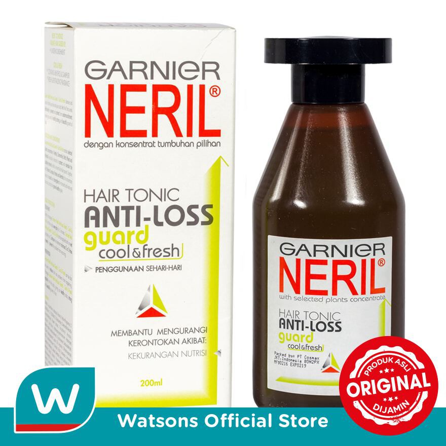 Jual Neril Hair Tonic Anti Loss Cool & Fresh 200ml | Shopee Indonesia