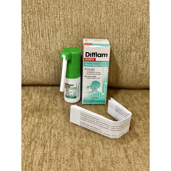 Jual Difflam forte throat spray Difflam forte 15ml | Shopee Indonesia