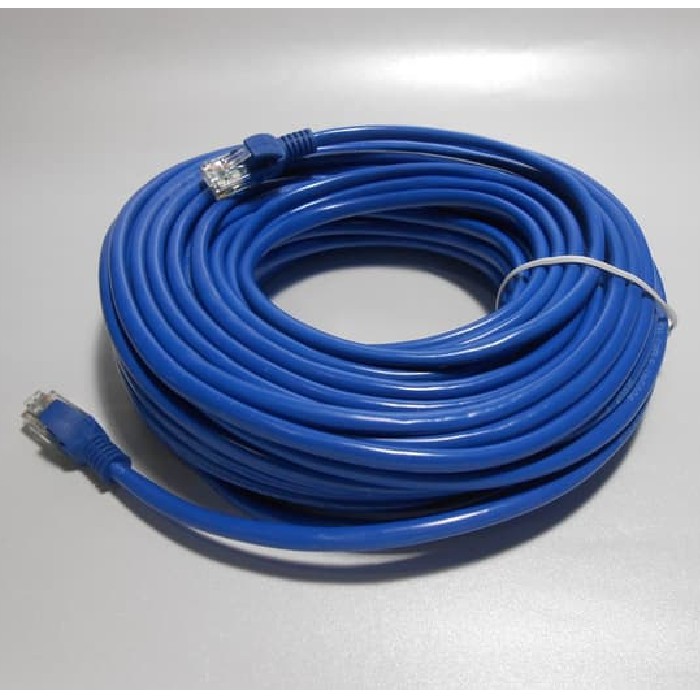 Jual CAT5 20M UTP Cable Networking Straight-Through Kabel LAN Cat 5 | Shopee Indonesia