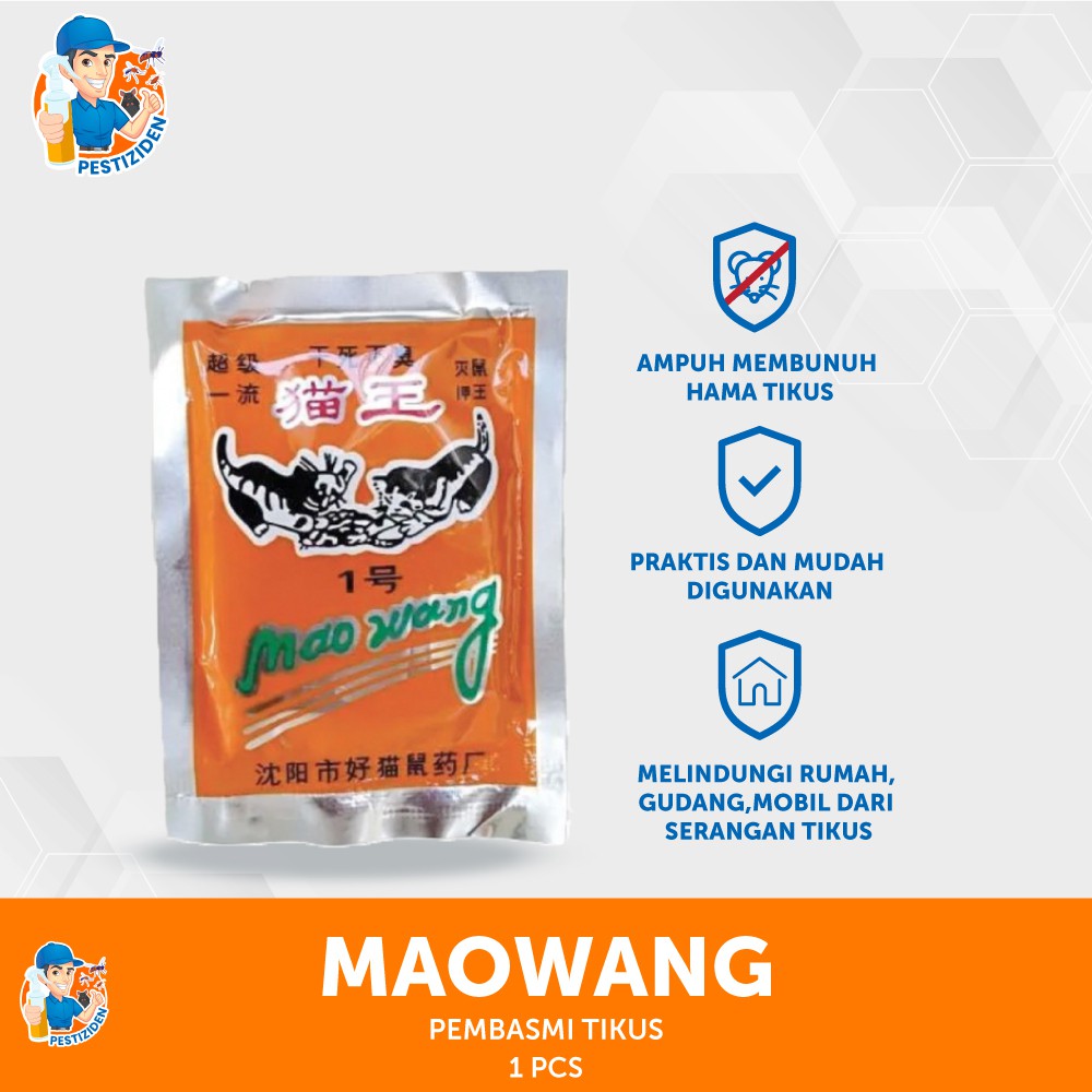 Jual MAOWANG RACUN TIKUS MATI KERING MUDAH DAN PRAKTIS DIGUNAKAN ...