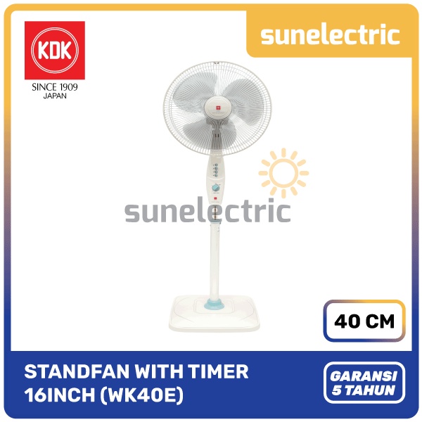 Jual KDK Stand Fan with Timer / Kipas Angin Berdiri dengan Timer 16 ...