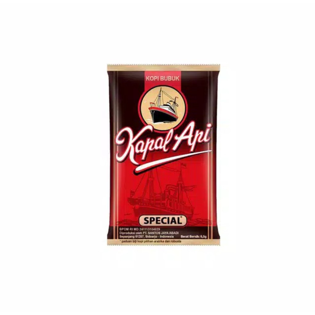Jual Kapal Api Special Kopi 6 gram Rentengan (1Renteng = 10sachet ...
