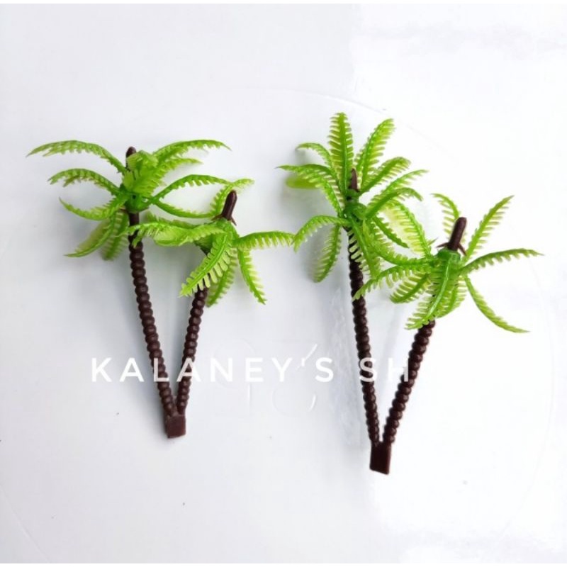 Jual Topper Pohon kelapa, Hiasan kue Pohon Kelapa,Pohon kelapa Plastik ...