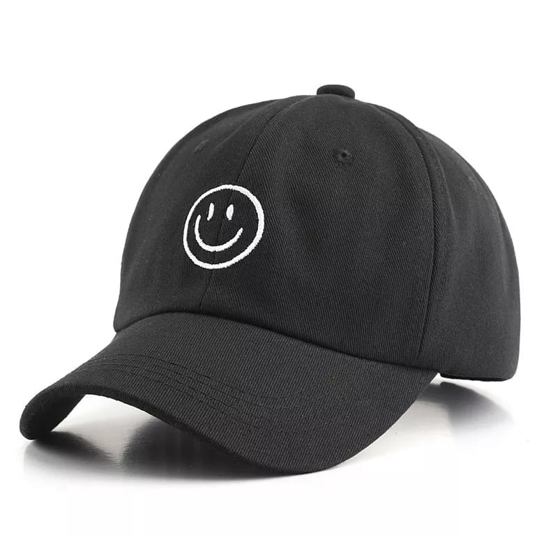 Jual topi baseball dewasa premium unisex / topi bebek / topi smile ...