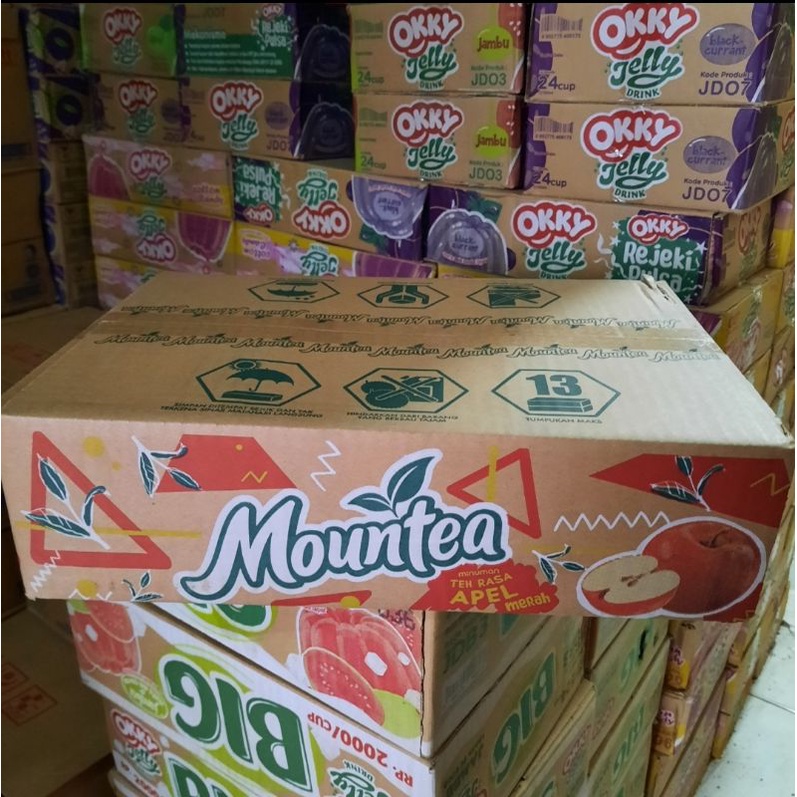 Jual MOUNTEA 1 DUS ISI 24 CUP | Shopee Indonesia