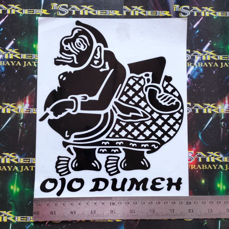 Jual stiker cutting Semar ukuran 24cmx20cm | Shopee Indonesia