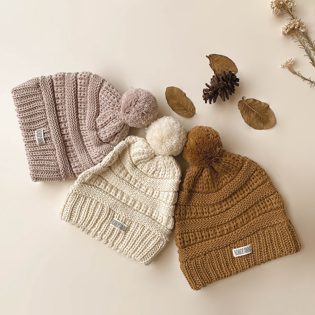 Jual Bohopanna - Knit Beanie Kids - topi anak | Shopee Indonesia