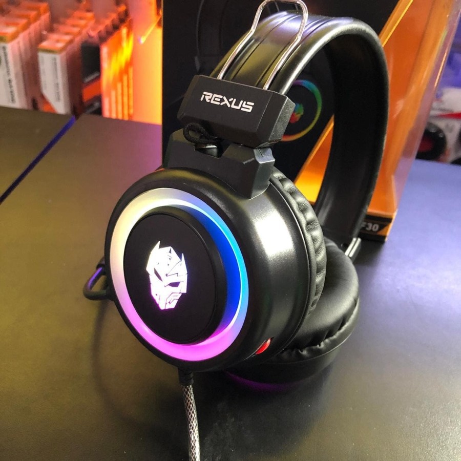 Jual Rexus Vonix F30 RGB LED PC Mobile Gaming Headset | Shopee Indonesia