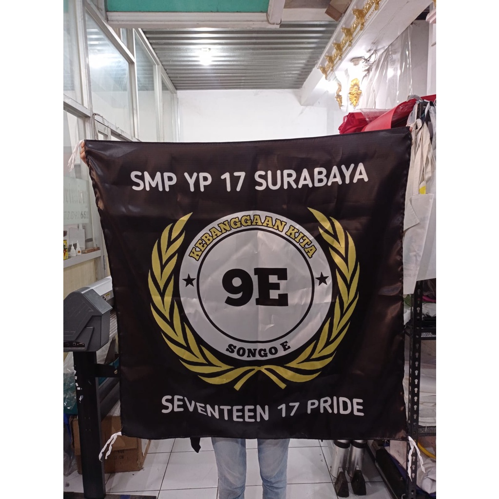 Jual Cetak Bendera Organisasi Sekolah / Cetak Bendera Custom / Cetak ...