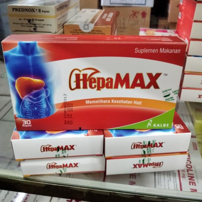 Jual hepamax 30 kapsul box Lc | Shopee Indonesia