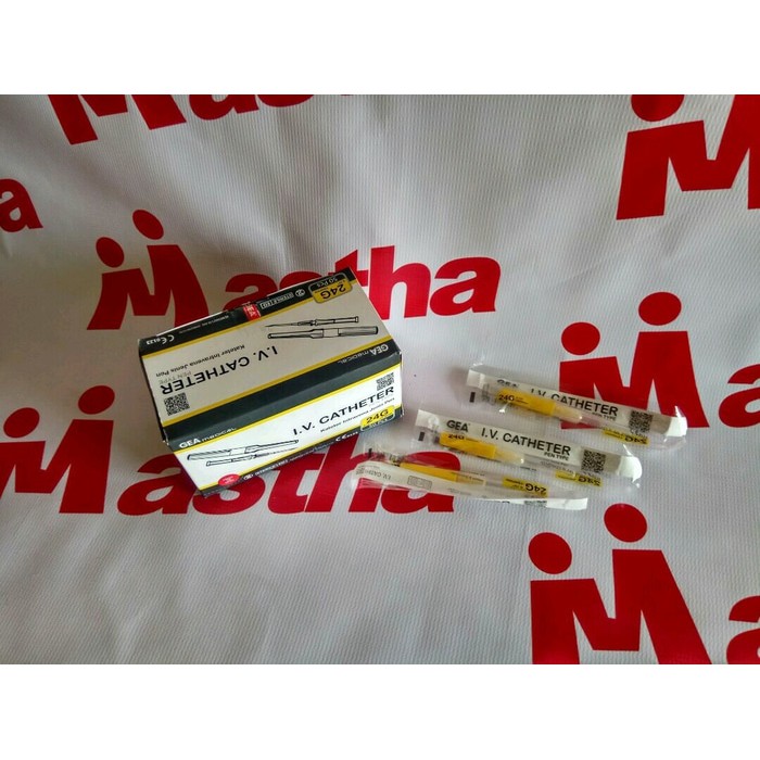 Jual Catheter Spuit Infus Intravena Jenis Pen Gea 24G Box | Shopee ...