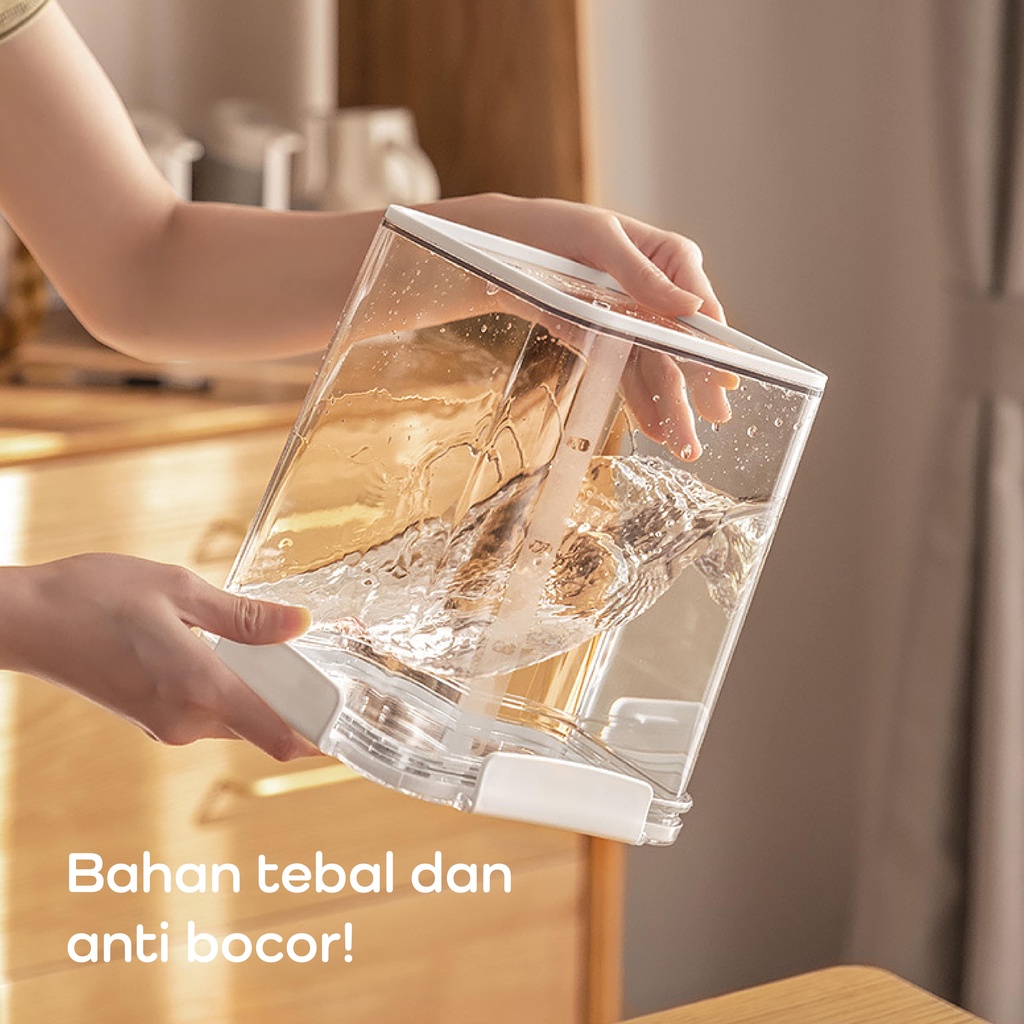 Jual IKONE KOMI Kotak toples Penyimpanan Makanan Serbaguna Kedap Udara ...